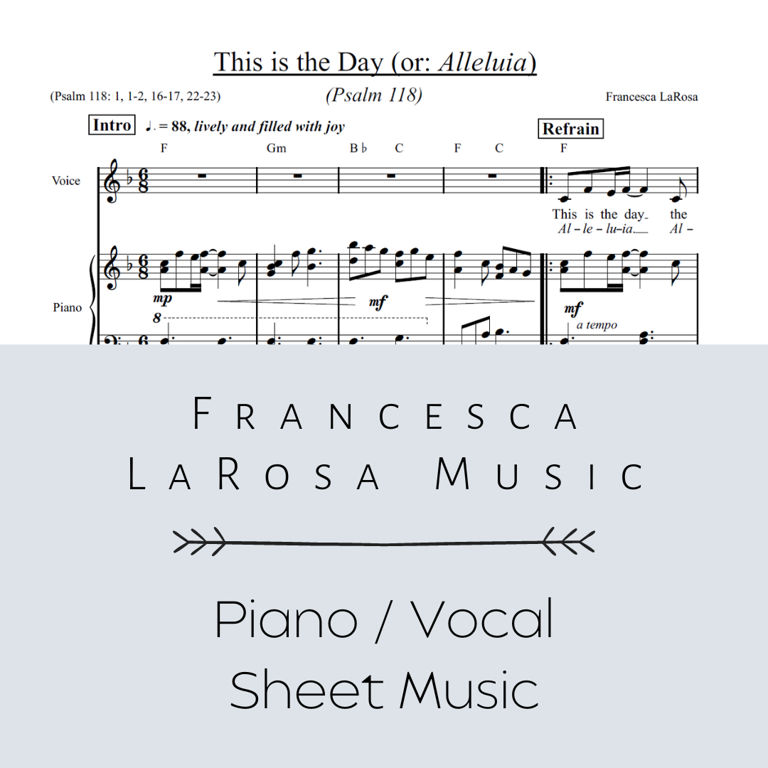 Sunday, April 5, 2026 (Easter Day) – Francesca LaRosa Music