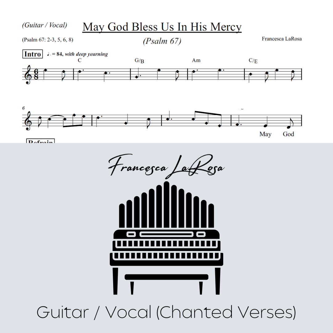 Psalm 67 - May God Bless Us in His Mercy (Guitar / Vocal Chanted Verse ...