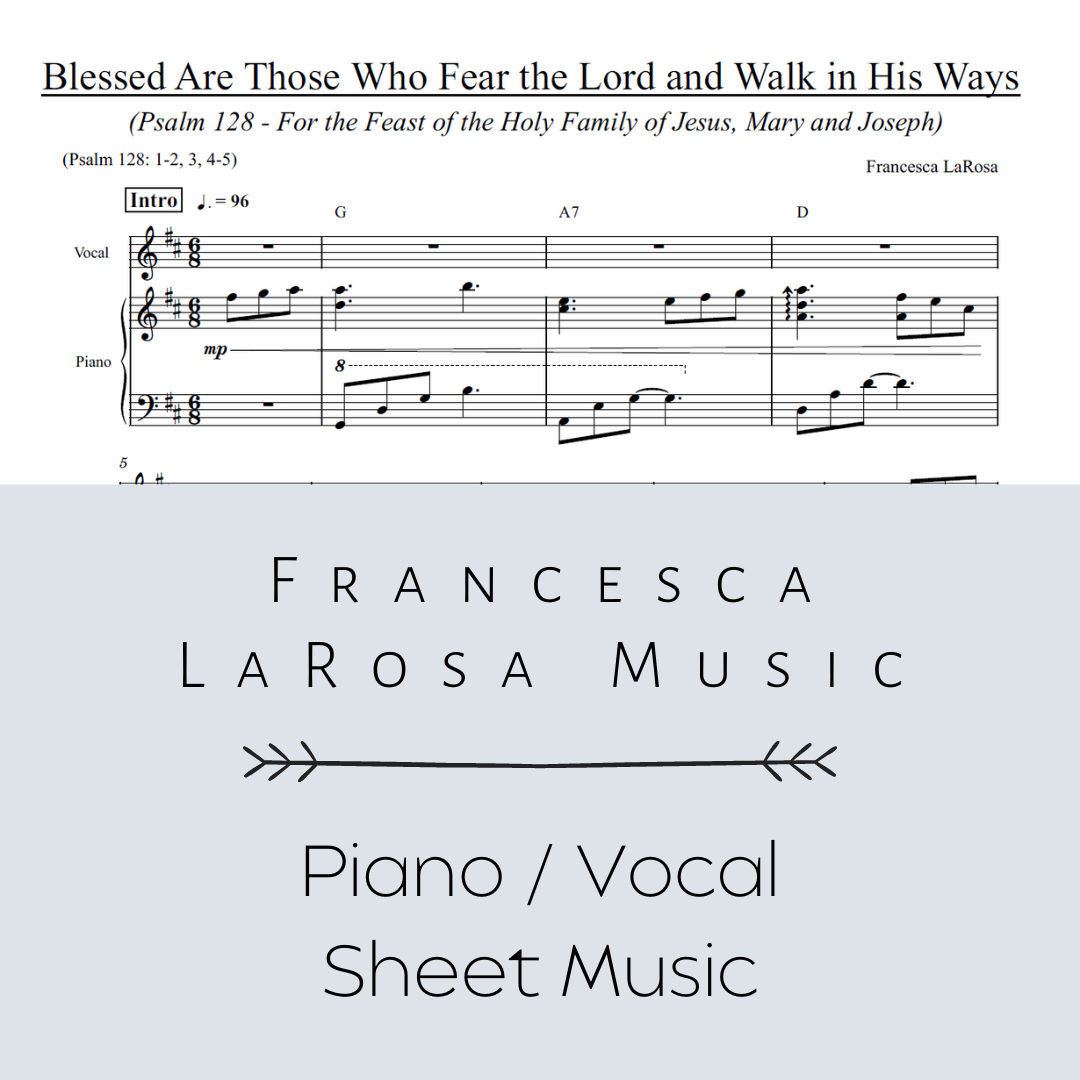 Sunday, December 31, 2023 (Holy Family) – Francesca LaRosa Music