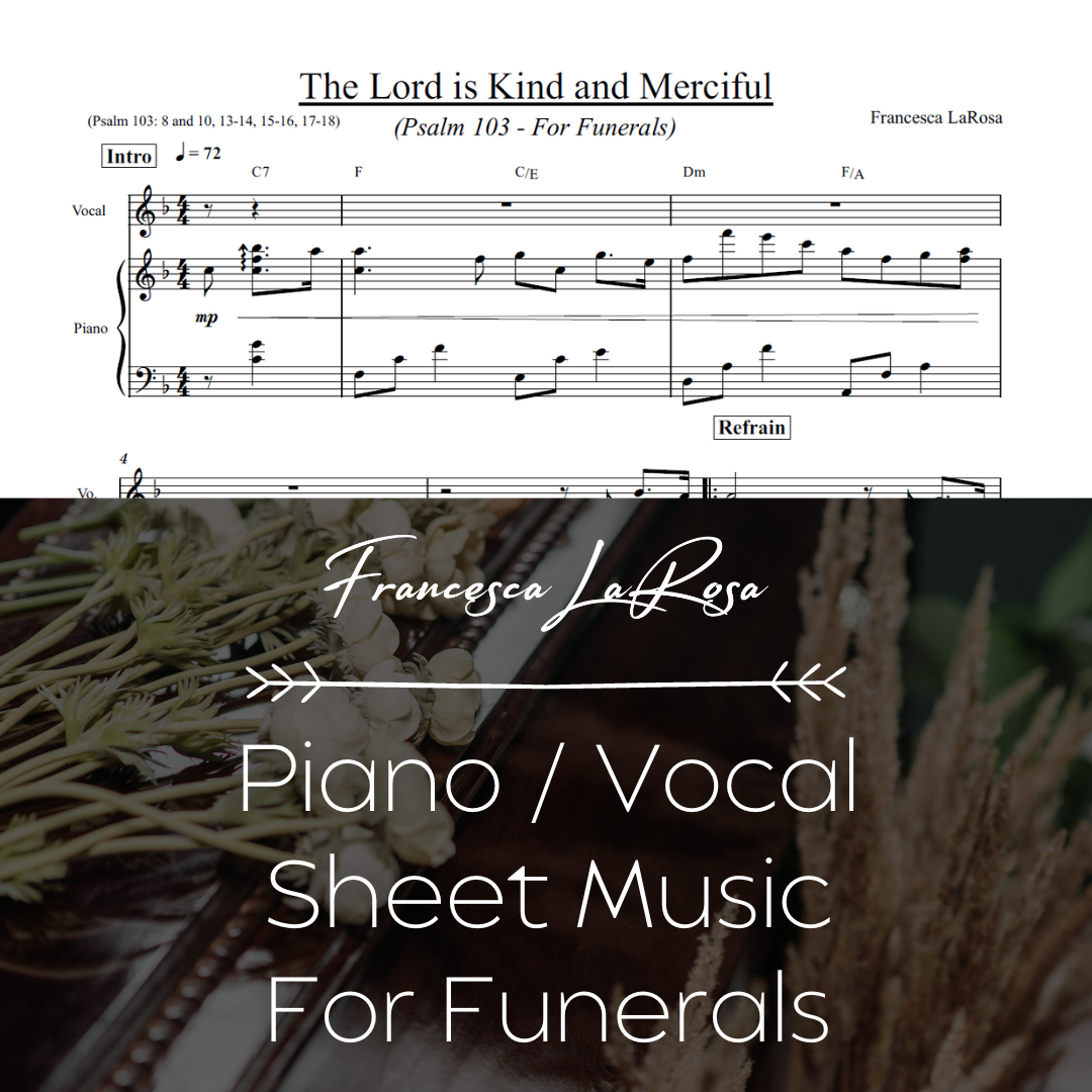 Psalm 103 - The Lord Is Kind and Merciful (For Funerals) – Francesca ...