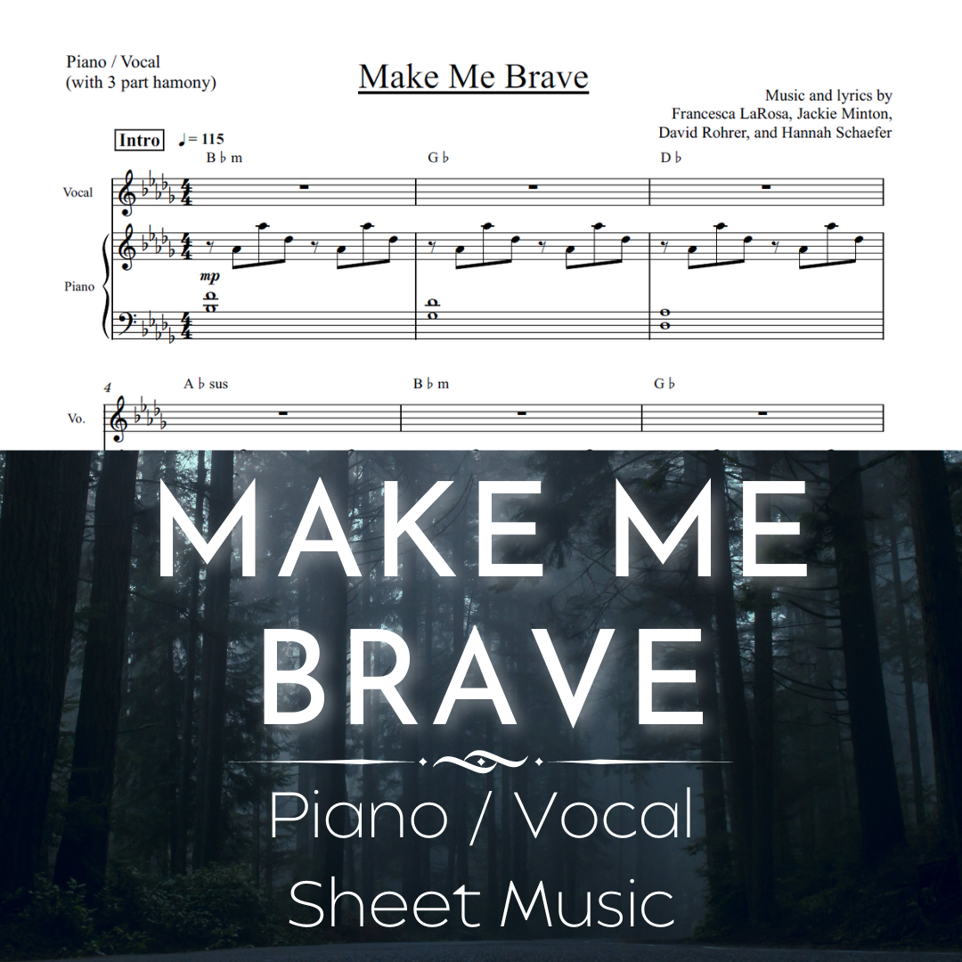 Make Me Brave – Francesca LaRosa Music