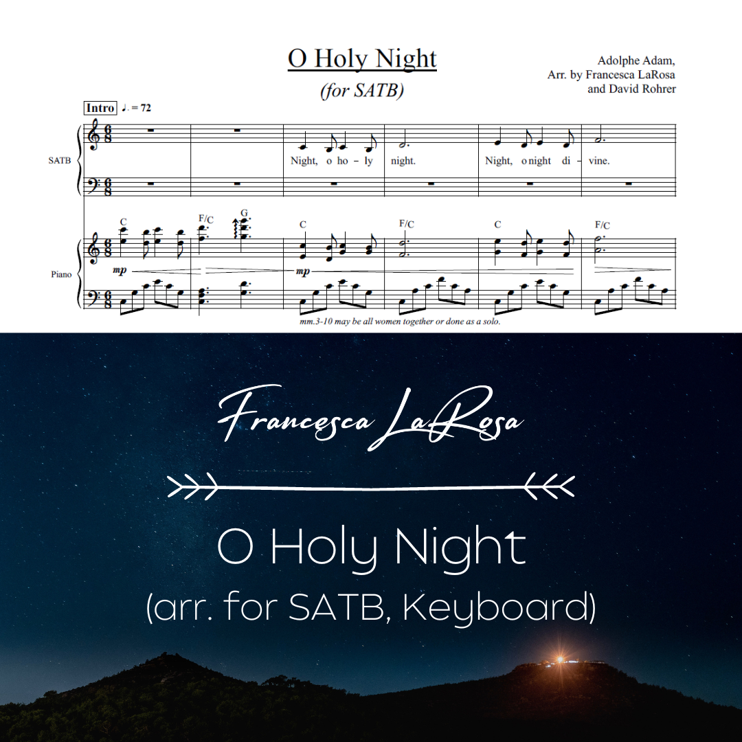 O Holy Night – Francesca LaRosa Music
