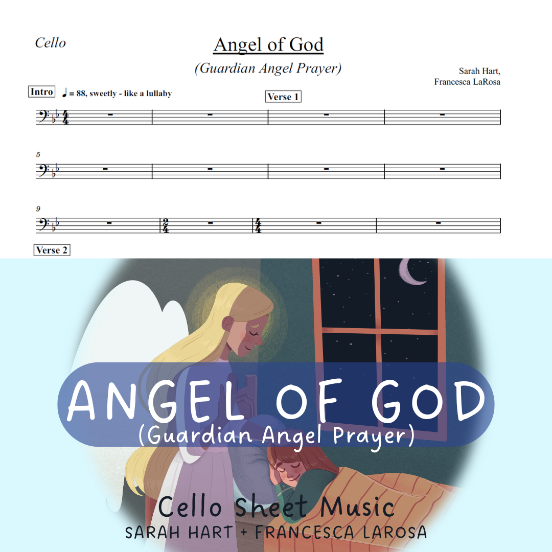 Angel of God (Cello + Cello with lead sheet) – Francesca LaRosa Music