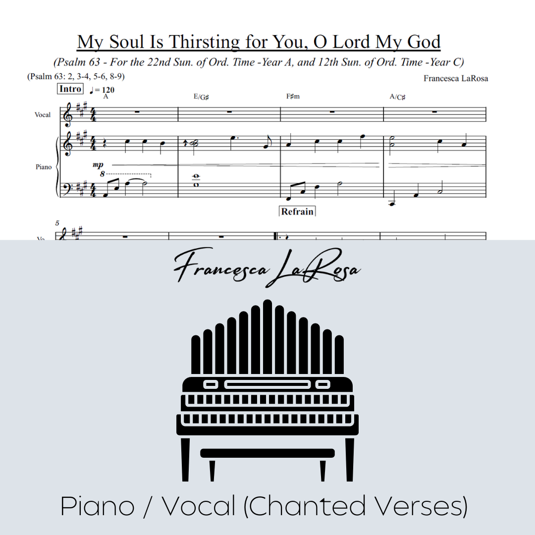 Psalm 63 - My Soul Is Thirsting (22nd Sun. and 12th Sun. in Ord. Time ...